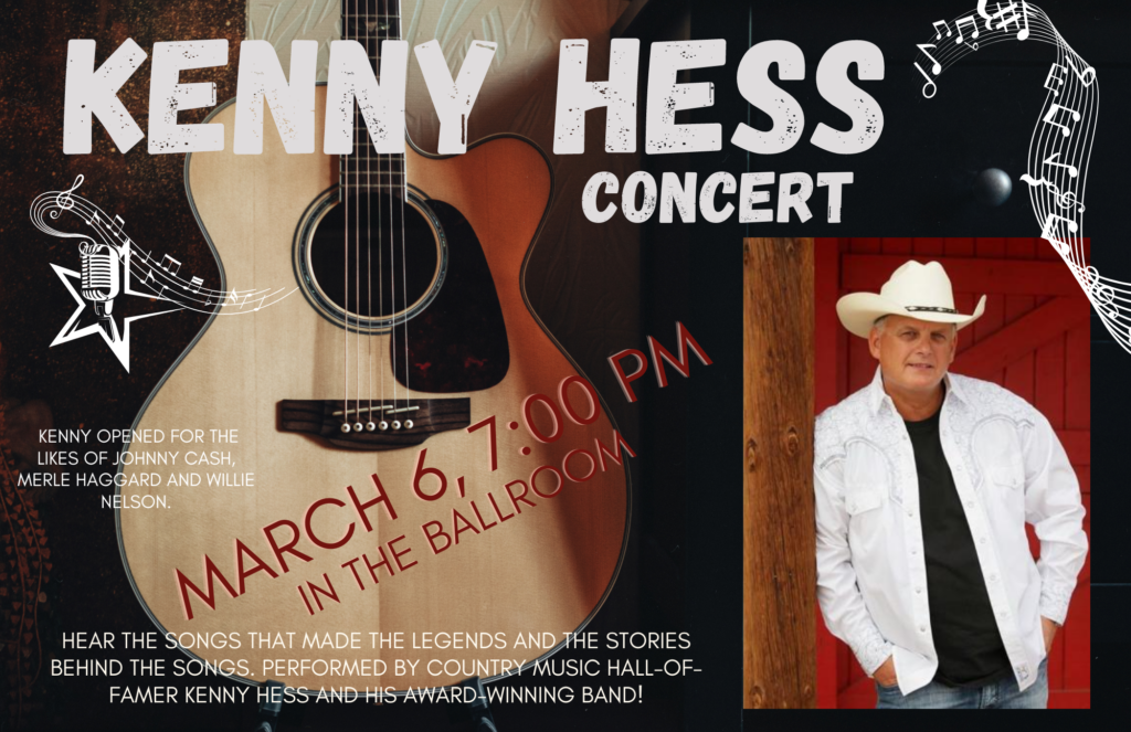 Kenny Hess Live at The Resort – The Songs that Wrote Country Music ...